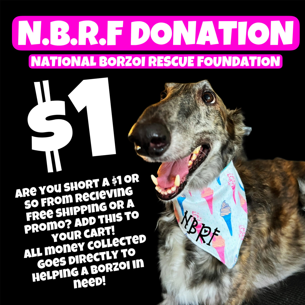 $1 NBRF Donation – DOUGH PALACE